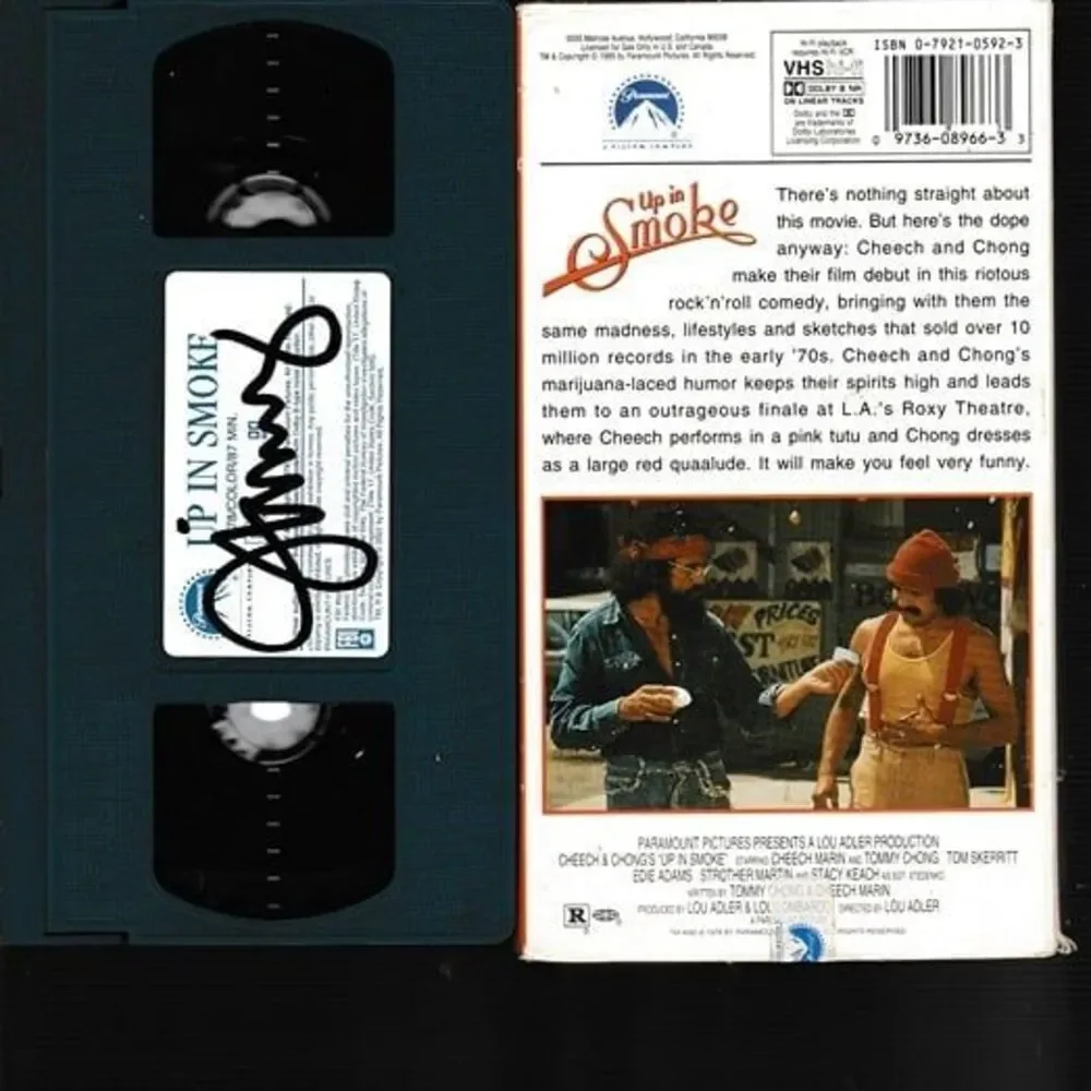 Paramount | Media | Up In Smoke Cheech Chong Vhs Used Movie | Poshmark